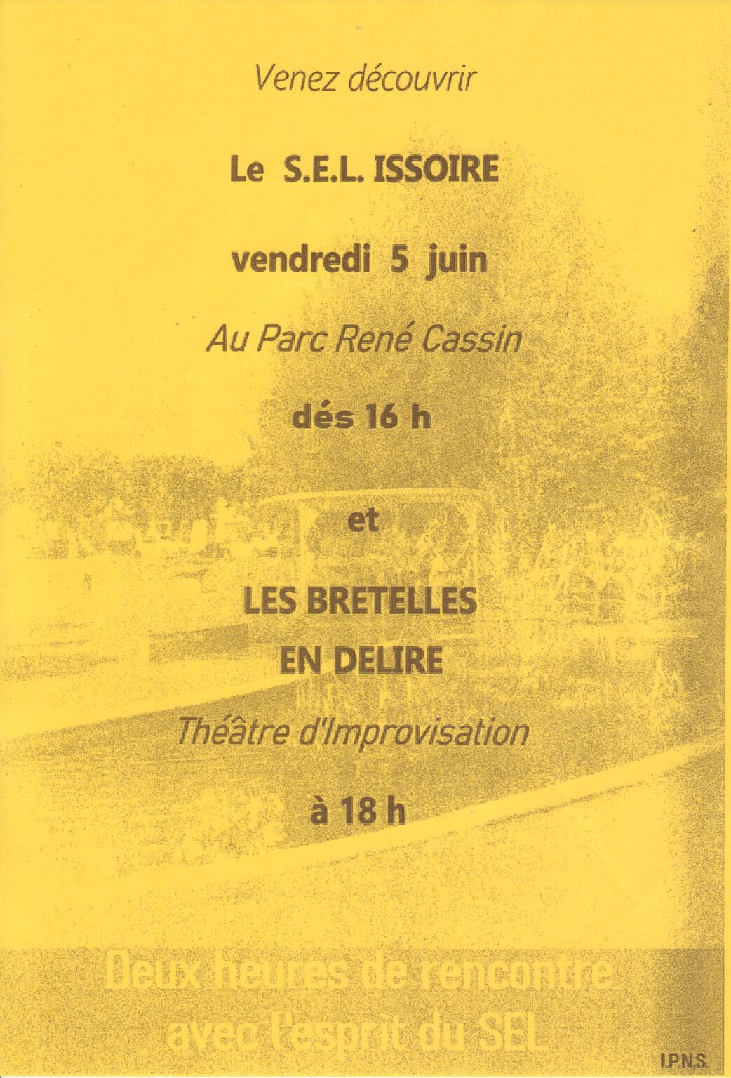 Présentation Système d'Echanges Local et théâtre d'improvisation ...